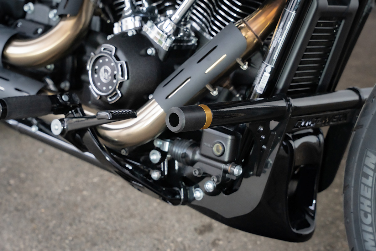 Crash bar front "Clubstyle" (suitable for Harley-Davidson models: all ...