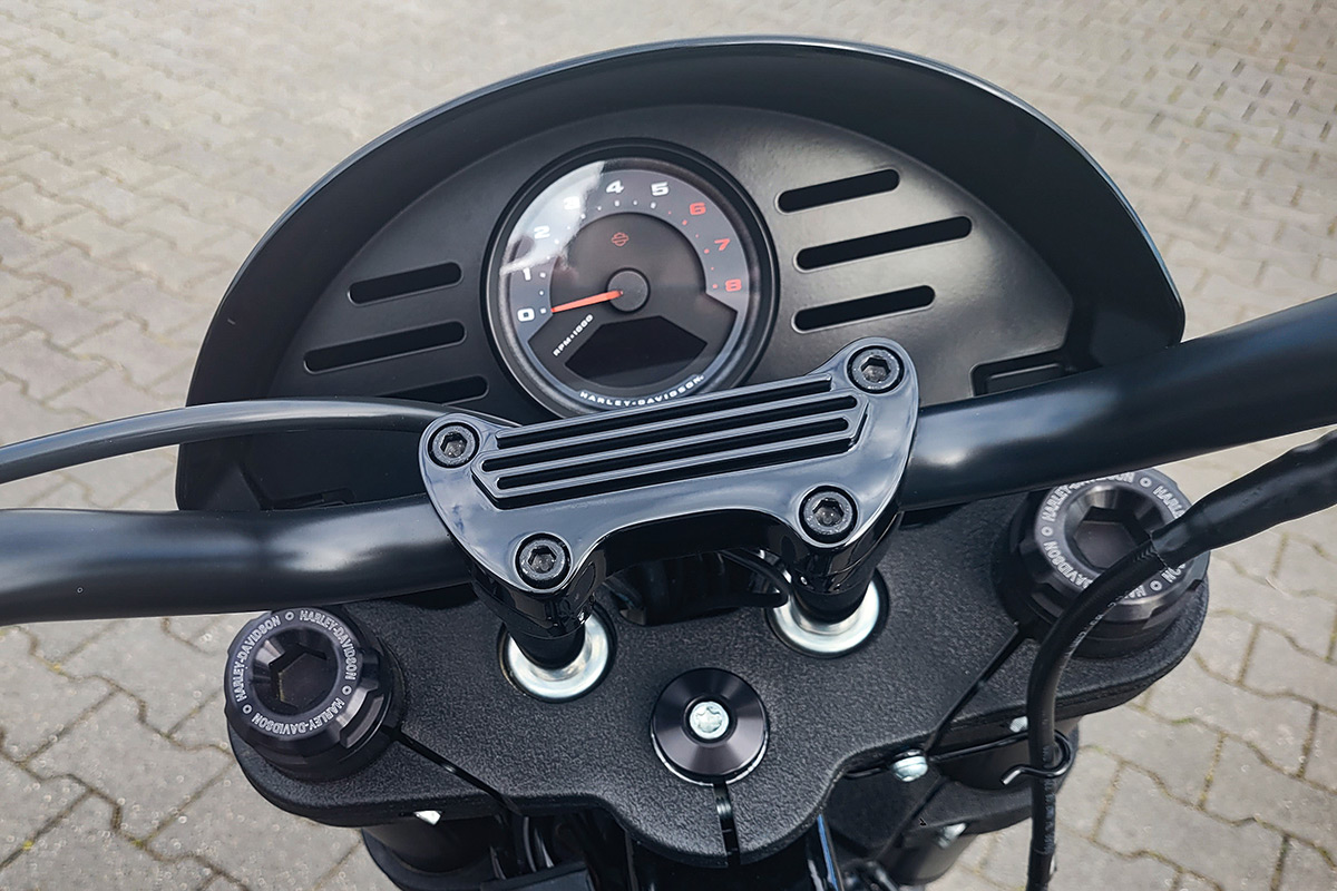 Speedometer offset kit (suitable for Harley-Davidson models: Low Rider ...